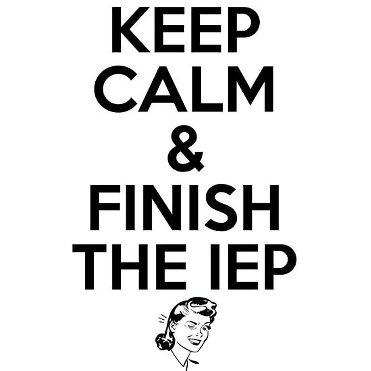 CafePress Keep Calm And Finish The IEP For Speech The Mugs Ceramic Coffee Mug, Tea Cup 11 oz