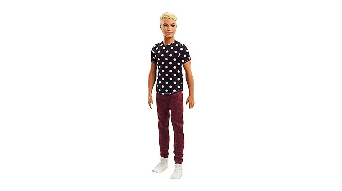 Shop Ken Fashionistas Doll in Black & White - Trendy Styles