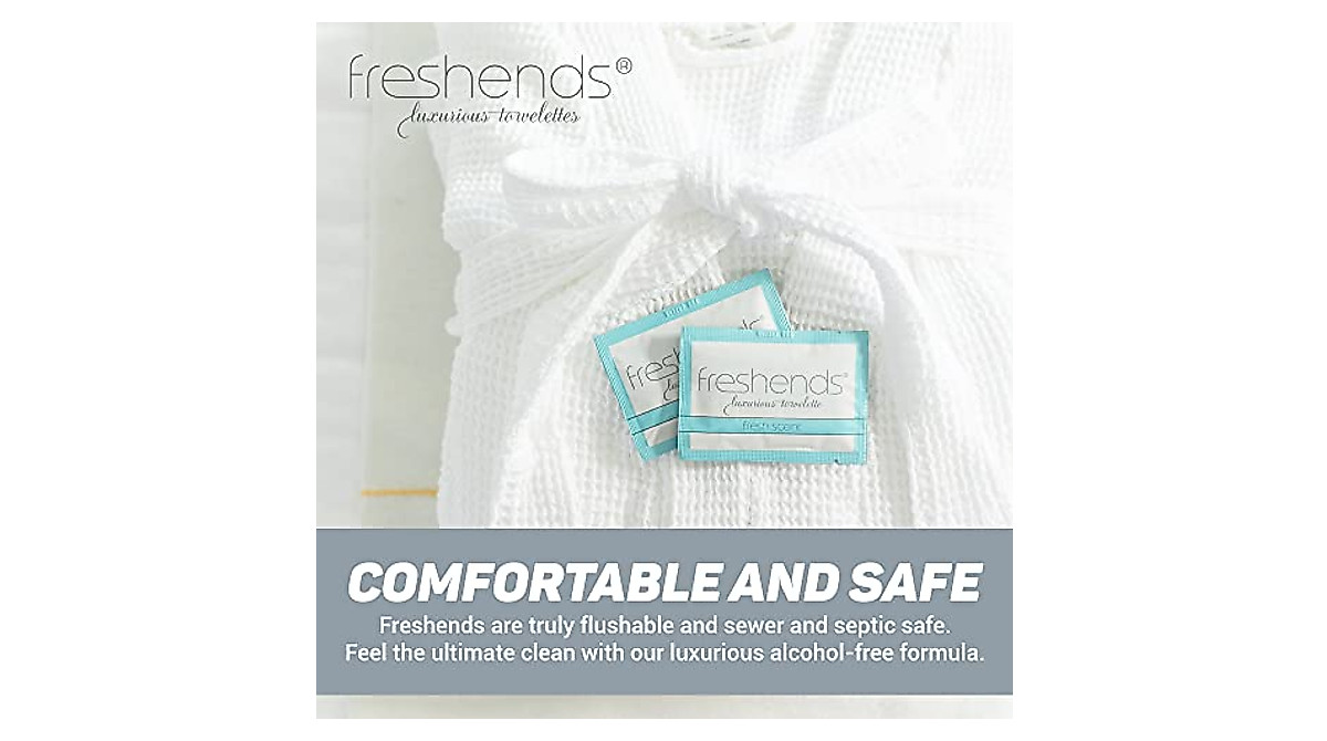 Freshends Luxurious Towelette Bundle for Travel & Events