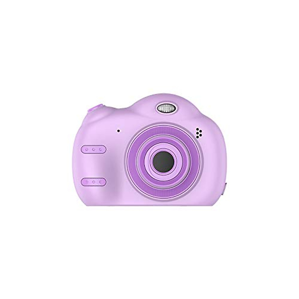 Mini Digital Camera Child Camera Toy Cartoon Video Recorder Can Shoot Camera 1080P 8MP Camera,Purple,16GB