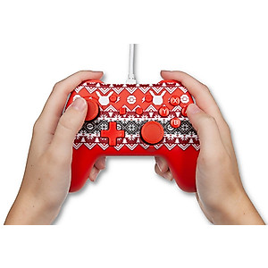 PowerA Wired Controller for Nintendo Switch - Pokémon Holiday Sweater