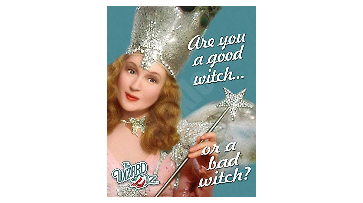 Kexle Wizard of Oz Glinda Tin Sign - Unique Decor