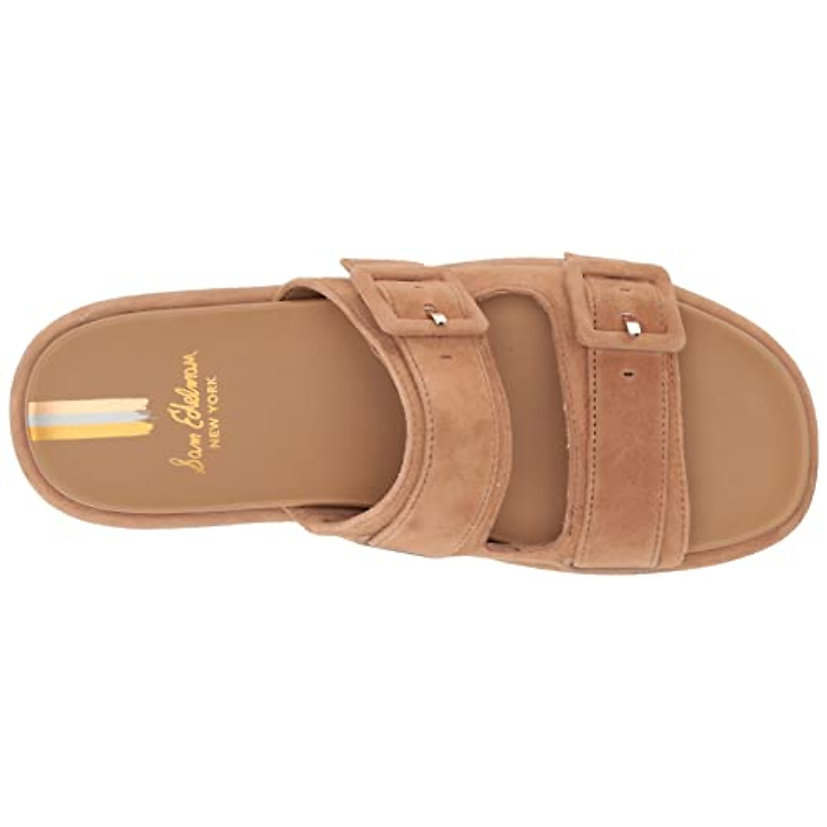 Sam Edelman Women's Kenzie Sport Sandal, Light Cuoio Brown, 9