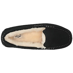 UGG Women's Ansley Slipper, Black, 09