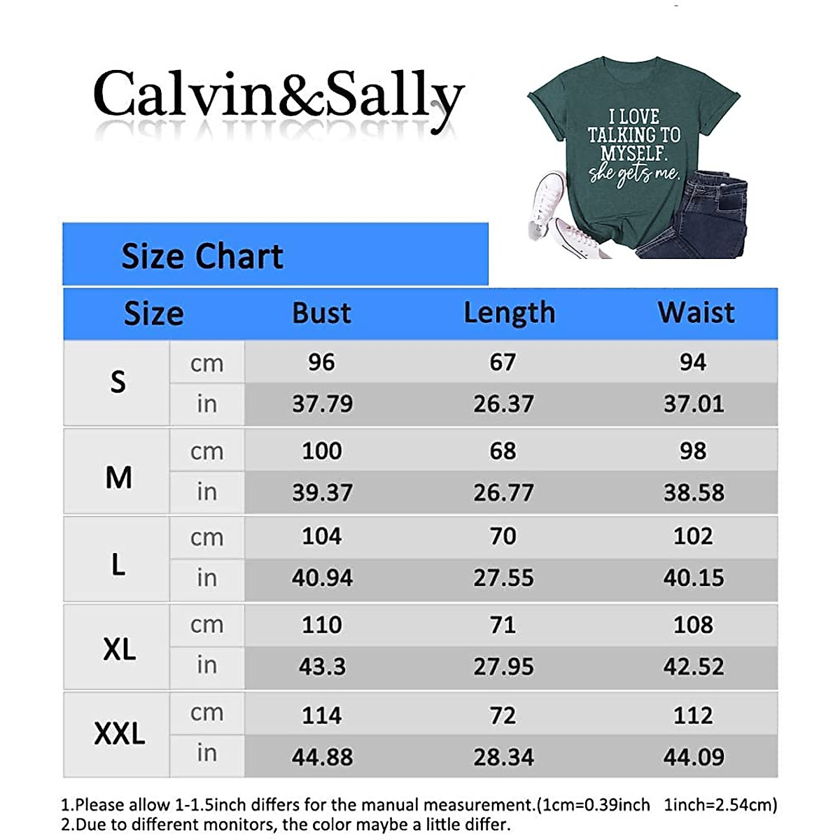 Graphic T-Shirts for Women Cute Simple Sayings Funny Sarcastic Graphic Letter Print Shirts Athletic Short Sleeve Tee-XL (Green)