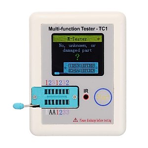 LCR-TC1 Colorful Display Pocketable Multifunctional TFT Backlight Transistor Tester for Diode Triode Capacitor Resistor Transistor LCR ESR NPN PNP MOSFET