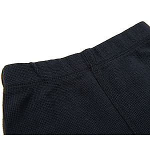 Leveret Baby Boys Girls Two Pack Legging Navy & Red Size 3 Months