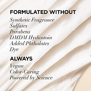 L'Oreal Paris EverPure Sulfate Free Simply Clean Elastic Fiber Masque, Hydrating 5 Minute Deep Conditioning Hair Mask for Dry Damaged Hair, 12 Fl Oz