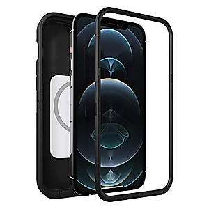 OtterBox Defender XT, Rugged Protection with MagSafe for iPhone 12 Pro Max - Black - Non-Retail Packaging