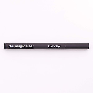 Lash'd Up Glue Liner Pen (Extra-Strength, Clear) Adhesive Eyeliner Waterproof for False Lashes, Strong Hold 0.06 Oz.