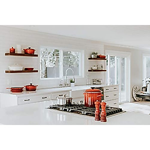 Le Creuset Stoneware Set of 4 Salad Plates, 8.5" each, Cerise