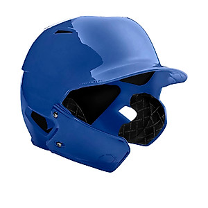EvoShield XVT™ High Gloss Batting Helmet Face Shield - Royal, Right Handed Hitter
