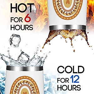 Inbagi Teacher Appreciation Gifts Bulk, Teacher Appreciation Stainless Steel Tumbler with Lids Appreciation Rainbow Mugs Thank You Teacher Gift End of Year for Teacher Day Women Mentor(12 OZ, 10 Pcs)