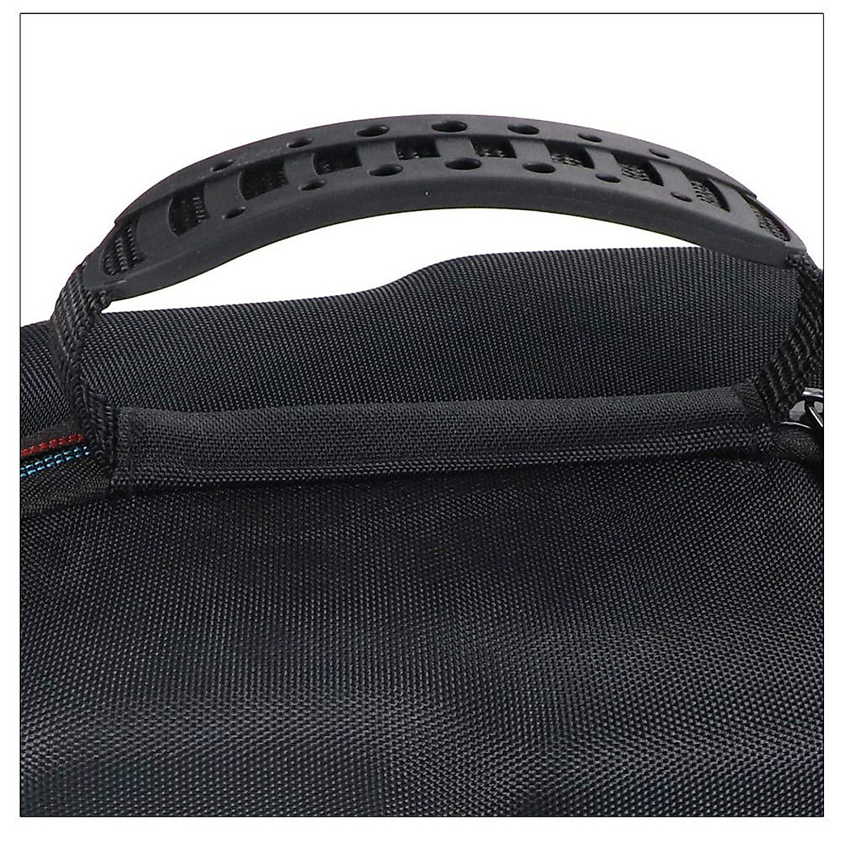 Kathleen0 Storage Box Potable EVA arrying Bag VR Gaming Headset Protective Zipper Hard Shell ontrollers Over Dustpfoof Travel ase hion Accessories for Oculus Quest(Black)