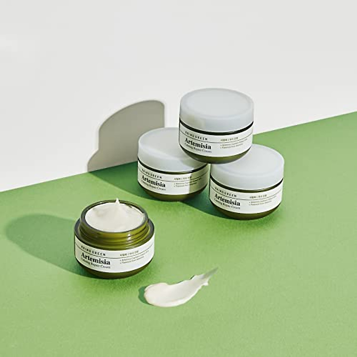 BRING GREEN Artemisia Calming Repair Cream - Daily Skincare Routine for Redness Relief, Soothing Sensitive, Irritated Skin with Salicylic Acid 2.53 fl.oz, 75ml