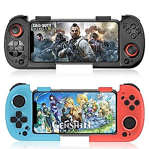 arVin Mobile Game Controller for iPhone iOS Android Gaming Gamepad - Magnetic Storage - Pocket Size - Portable - Wireless Connection - Direct Play