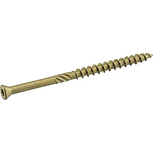 Power Pro 42502 Trim Screws, 75 Pieces, Bronze, 75 Piece