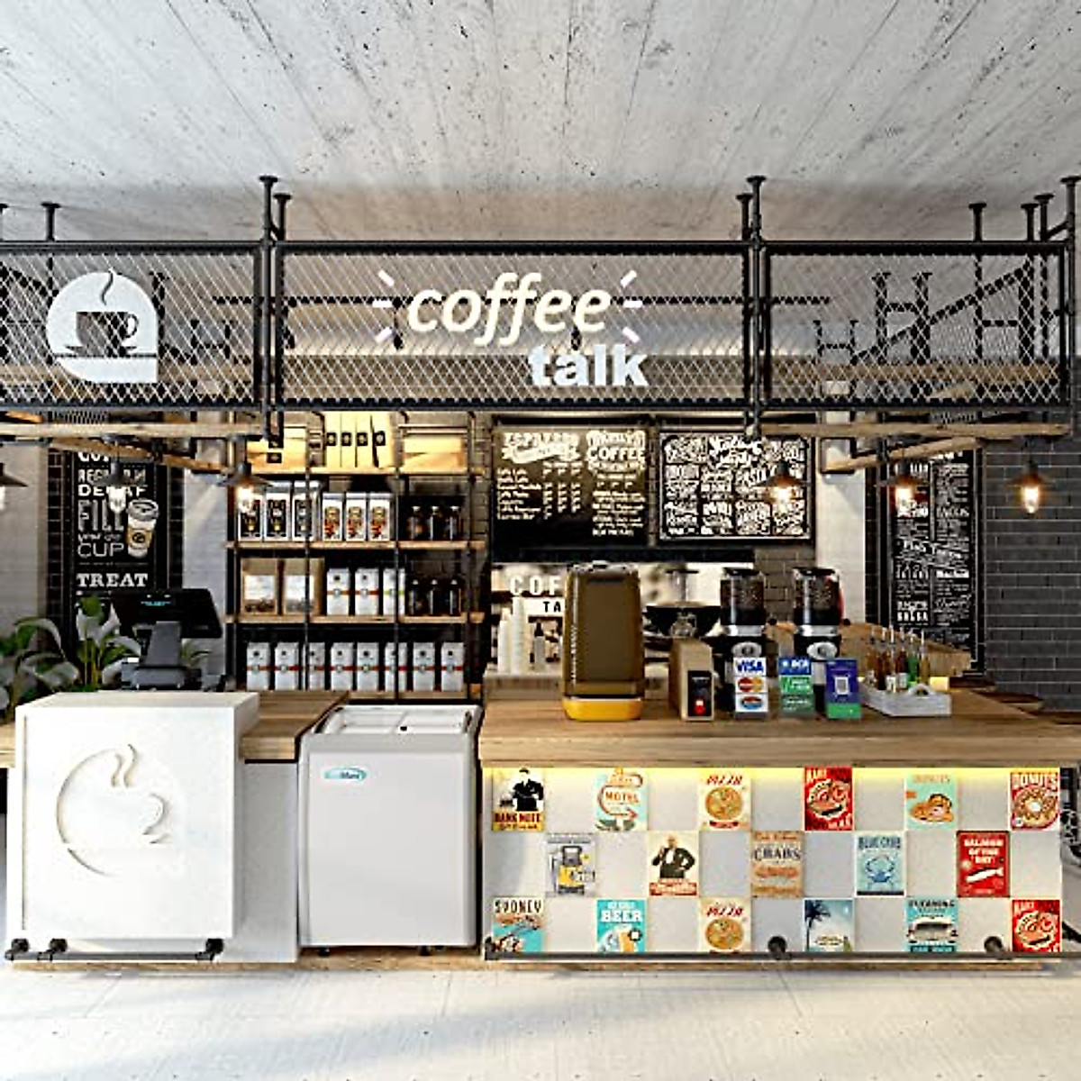 Koolmore 26 inch Commercial Ice Cream Dipping Cabinet Display Case, 4 Large Displayed Tubs, 2 Storing Tube, Sliding Glass Door, Rolling Wheels and Lockable Breaks [5.7 Cu. Ft.] (KM-ICD-26SD) White