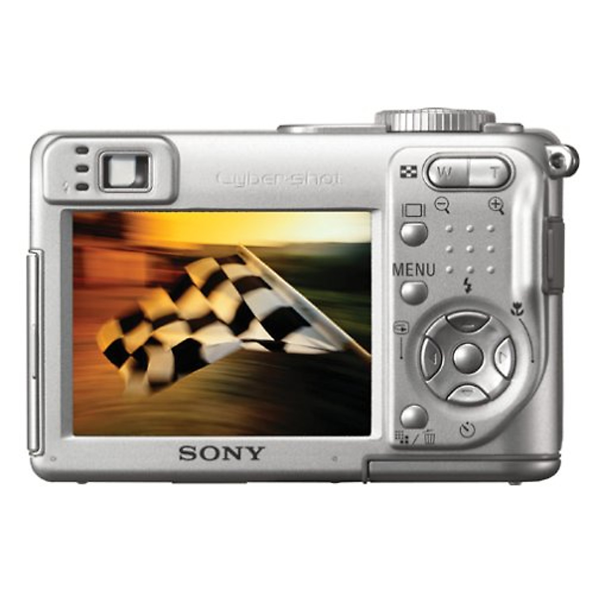 Sony Cybershot DSCW1 5MP Digital Camera with 3x Optical Zoom