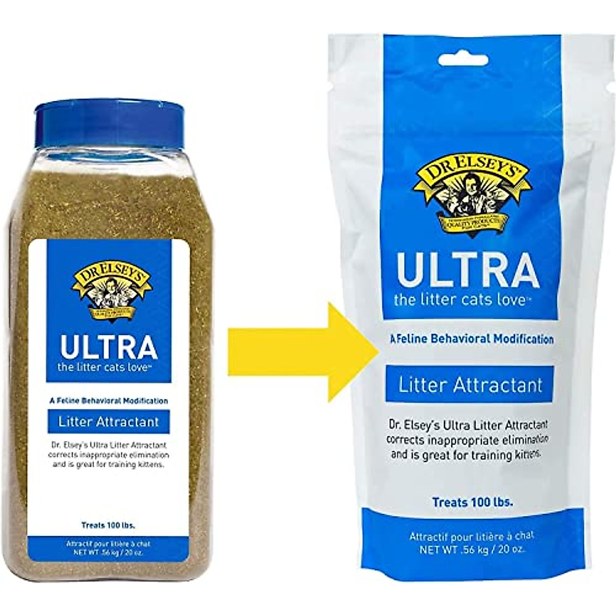 2 Pack! Dr. Elsey's Cat Attract Litter Additive (20 oz)