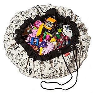 Play & Go Designer Collab Storage Bag, Color- Omy, Diameter- 140 cm