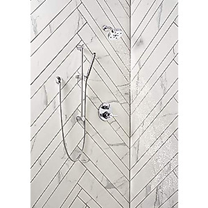 DELTA FAUCET T24859-BL Contemporary Monitor 14 Series Valve 3-Setting Integrated Shower Trim with Diverter, Matte Black