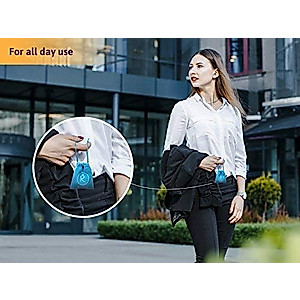 Reusable Silicone Ear Plugs - 2 Pairs - NRR 32, Waterproof, Hypoallergenic - Ultra Comfortable Noise Reduction Earplugs for Swimming, Concerts and Airplanes - Gift Travel Pouch