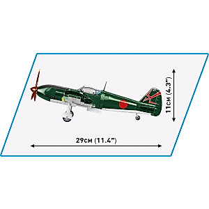 COBI Historical Collection WWII Kawasaki KI-61-I Hyen (Tony) Plane