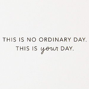 Hallmark Signature Birthday Card (Dog with Balloons)