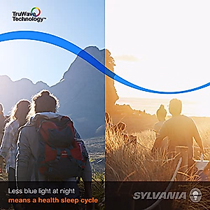 SYLVANIA LED TruWave Natural Series A21 Light Bulb, 100W Equivalent, Efficient 15W, Dimmable, 1600 Lumens, Frosted Finish, 5000K, Daylight - 6 Pack (40811)