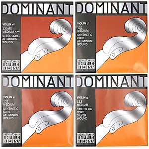 Thomastik-Infeld 135MS Dominant 4/4 Violin String Set with Wound Loop E