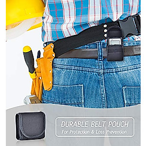 Digital Angle Finder by TickTockTools - Magnetic Mini Level and Bevel Gauge - Woodworking with Table or Miter Saw - Inclinometer - Precise Measurement Tool with LCD and Backlight - 180 Degree Rotation