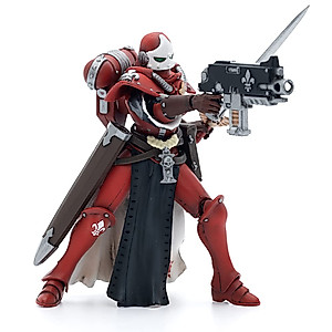 HiPlay JoyToy Warhammer 40K Adepta Sororitas Battle Sisters Order of The Bloody Rose Sister Superior Kamina 1:18 Scale Collectible Action Figure