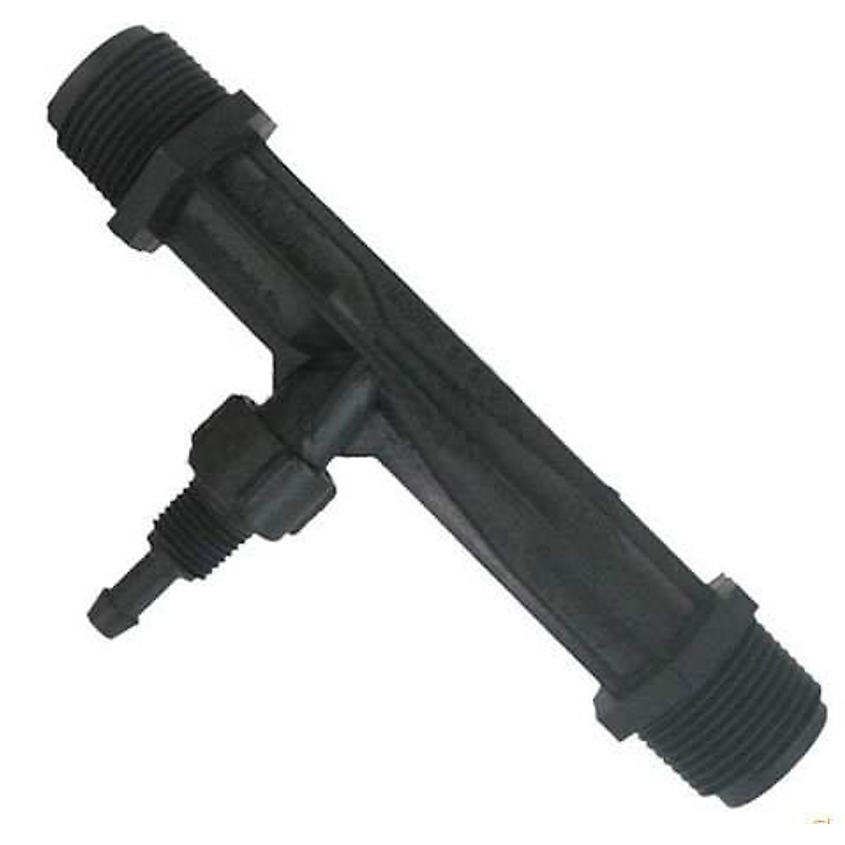 Mazzei (1078-02-PP) Gas/Liquid Injector - Polypropylene Black 1" MNPT