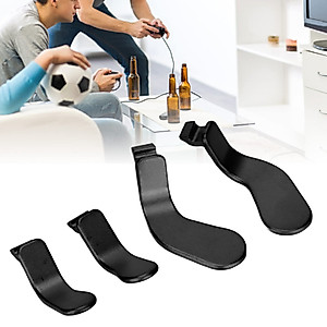 Game Console Controller Paddles, Replacement Video Games Accessories Kits Stainless Steel Paddles for Xbox One Elite Controller Series 2 Model 1797 (Black)