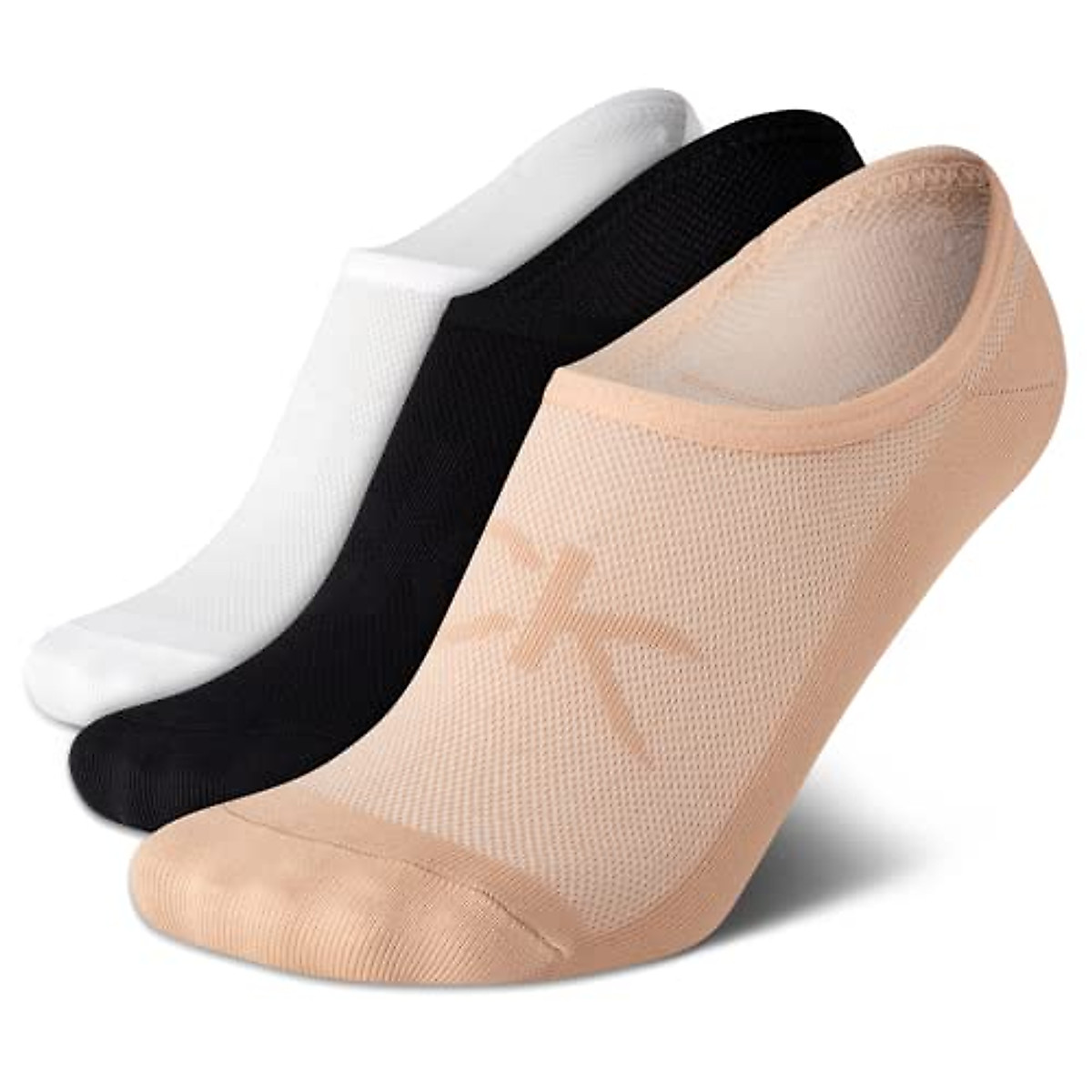 Calvin Klein Women’s Socks – Lightweight Low Liners (3 Pack), Size 4-10, Sand Assorted
