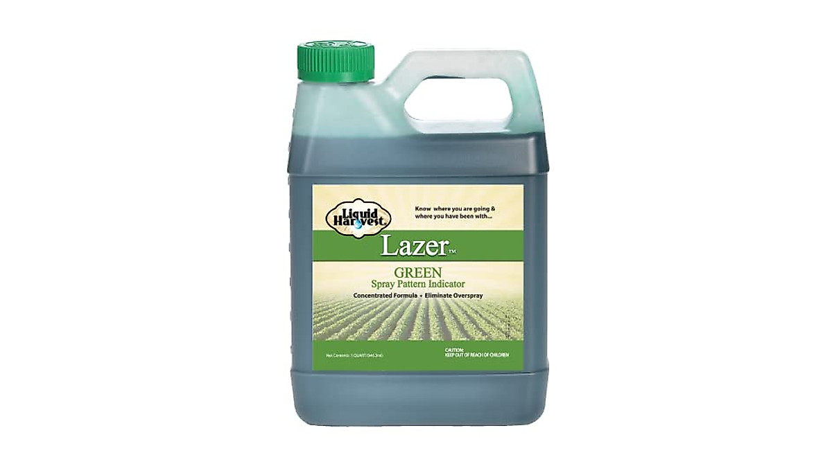 Liquid Harvest Lazer Green Spray Indicator - Accurate Lawn Application