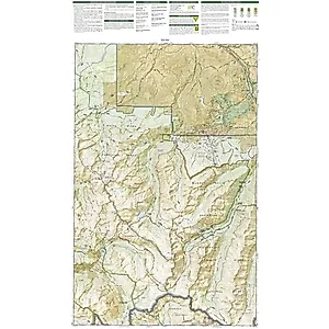 Maroon Bells, Redstone, Marble Map (National Geographic Trails Illustrated Map, 128)