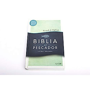 Nueva Versión Internacional Biblia del Pescador, letra grande, verde tapa dura | NVI Fisher of Men Bible, Large Print, Green, Hardcover (Spanish Edition)