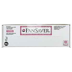 PanSaver Monolyn Bain Marie Pan Liner 6-7 qt Clear- 9 1/2"Dia x 8 1/5"D 100 Per Case