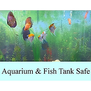 Large Beige Artificial Rock with Holes Formation for Aquariums 16 Inches Long, Aquascape Large Resin Boulder Fish Tanks, Reptile & Aquatic Habitat Safe