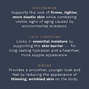 City Beauty InvisiCrepe Body Balm - Firming Cream for Whole Body - Anti-Aging, Wrinkles, Crepe Skin - Niacinamide Formula, Cruelty-Free, 5 fl oz