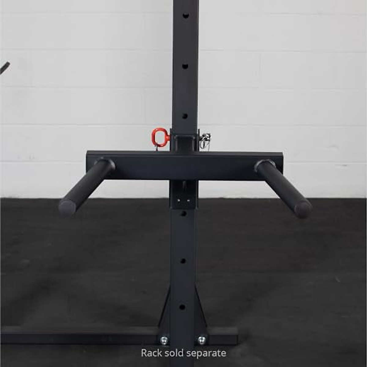 Titan Fitness X-3 Series Y-Dip Bar, Rack Mounted Dip Attachment, 550 LB Capacity, Fits 3â€ x 3â€ Tubular Steel