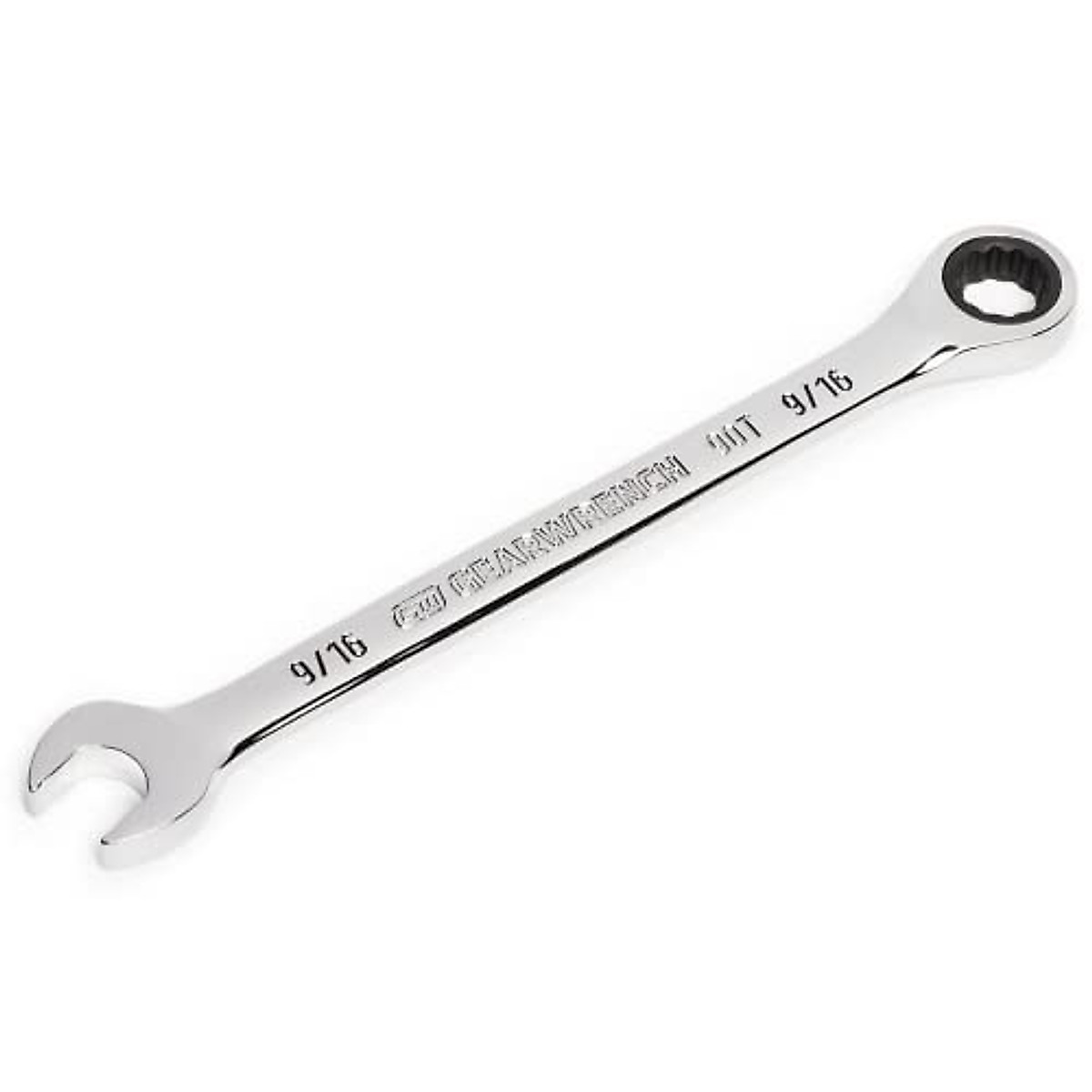 GEARWRENCH 9/16" 4 Degree Swing Arch 12 Point Ratcheting Combination Wrench - 86946