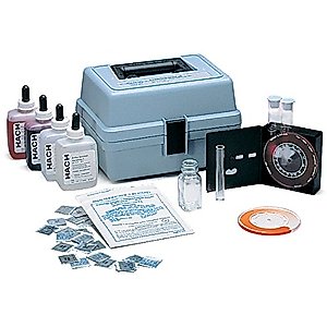 Hach 183701 Hardness, Iron, and pH Test Kit, Model HA-62A