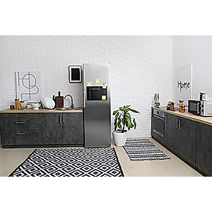 Set of 5 Glass Kitchen Canisters with Airtight Stainless-Steel Lid - Dishwasher Safe, Storage Jars for Kitchen, Bathroom & Pantry Organization, Ideal for Flour, Sugar, Coffee, Cookie Jar, Candy, Snack