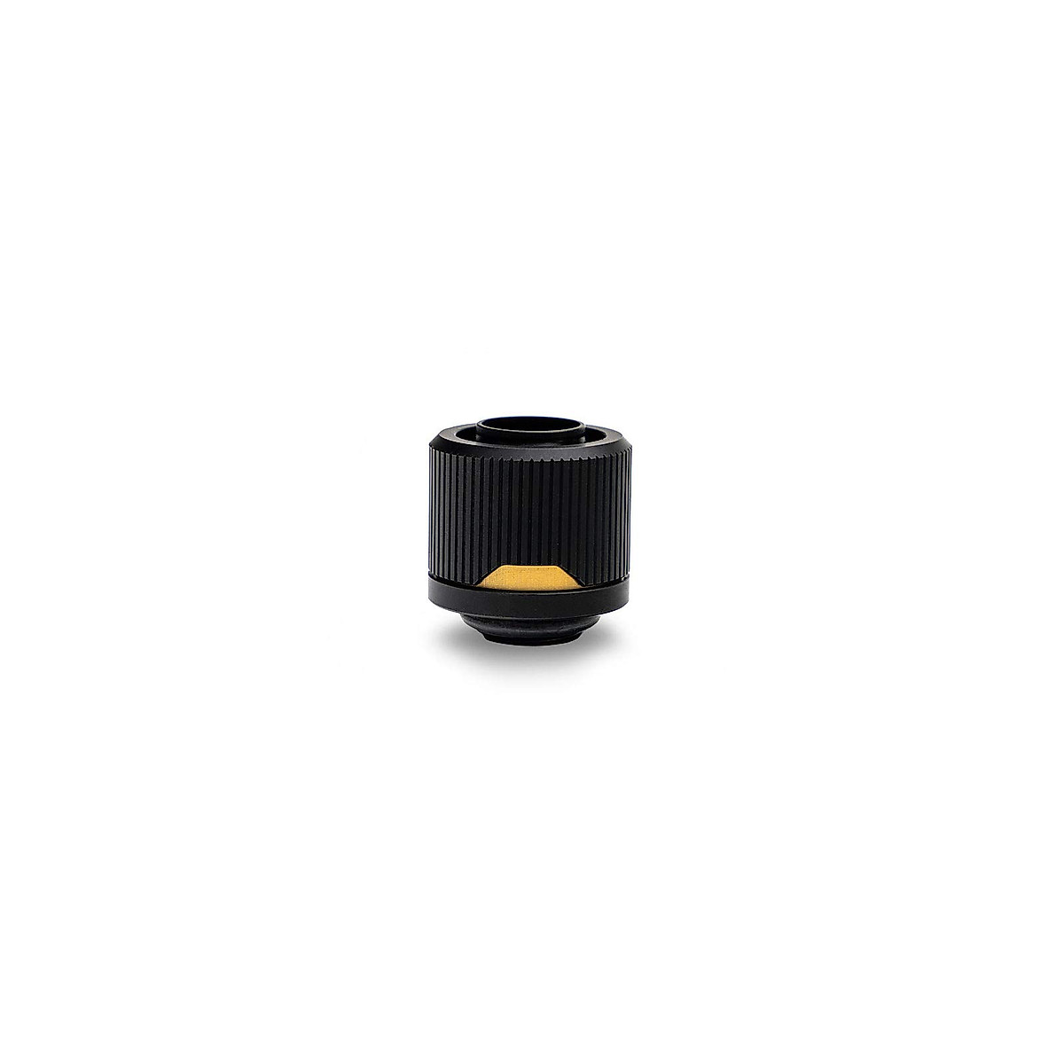 EKWB EK-Quantum Torque STC-12/16 Compression Fitting for Soft Tubing, 12/16mm (7/16" ID, 5/8" OD), Black