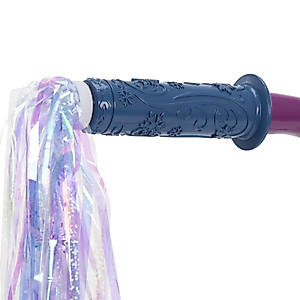 Huffy Frozen 2 16-Inch Kids Toddler Boys and Girls Ages 4-8 Training Wheel Coaster Bike Bicycle with Handlebar Bag and Streamers, Purple