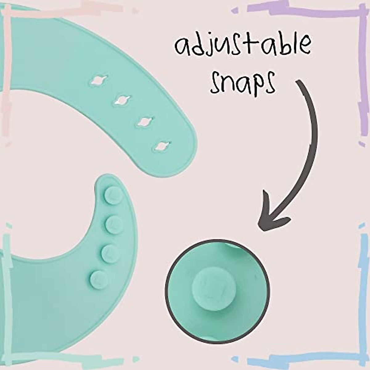 BrushinBella Baby Feeding Supplies - Complete Baby Feeding Set with Baby Plate, Baby Spoons First Stage, Silicone Bib and Snack Cup - Infant Eating Utensils and Baby Bowl with Suction