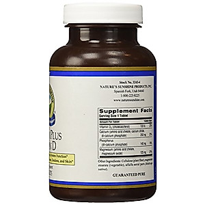 Nature's Sunshine Calcium Plus Vitamin D, 150 Tablets, Kosher | Powerful Vitamin Supplement for Adults Containing Vitamin D3, Calcium, and Magnesium